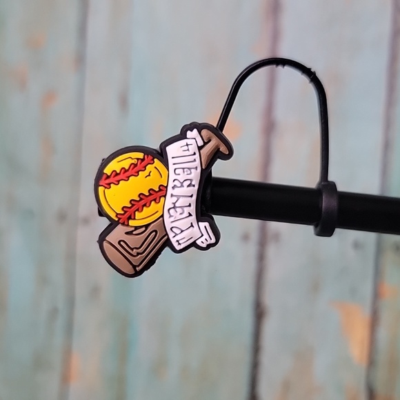 Other | Softball Straw Topper | Poshmark
